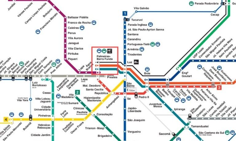Atualizado: Veja o mapa da CPTM, Metrô e trens de 2025